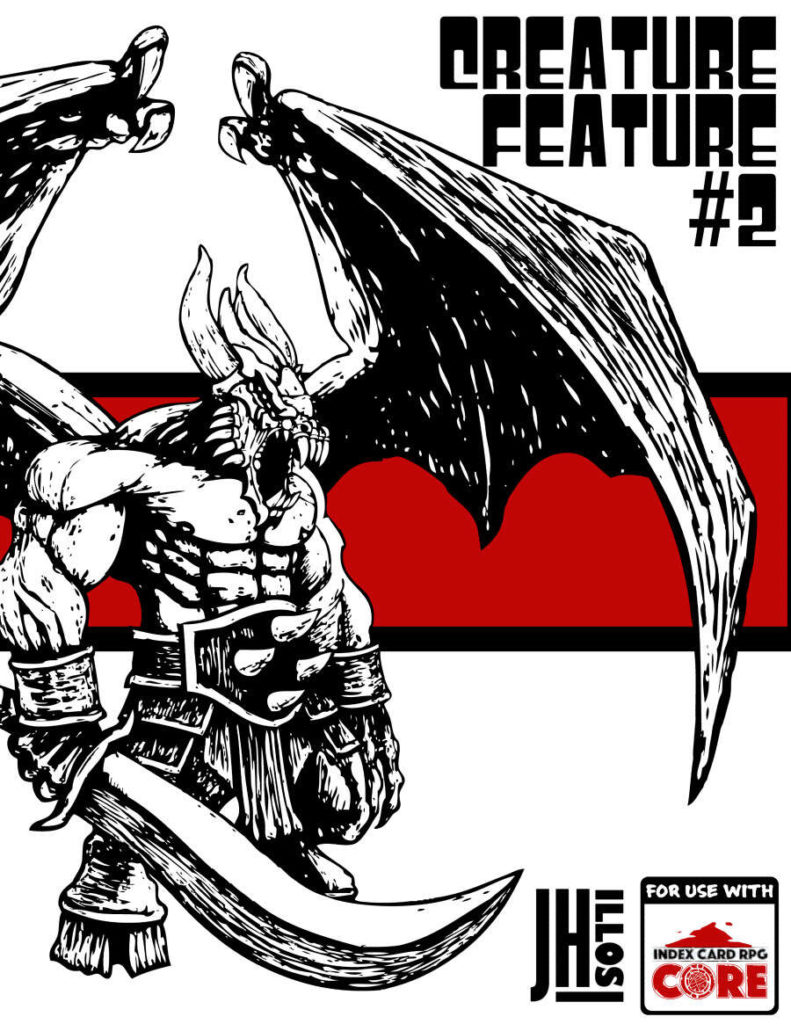 Creature Feature Index Card RPG Mode #2 – ICRPG Community Content