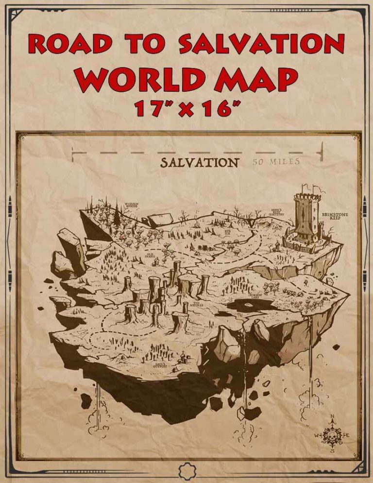 Road To Salvation High-Res Map for ICRPG – ICRPG Community Content
