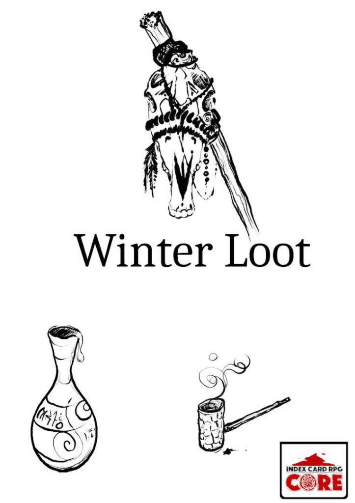 One & Done, Side Issue, Winter Loot – ICRPG Community Content