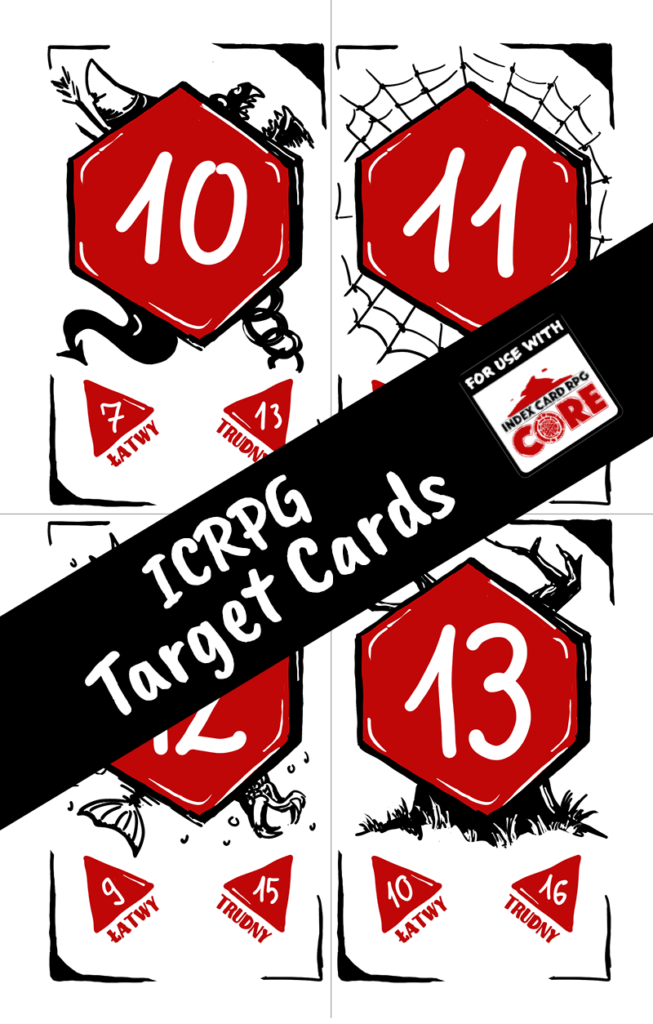ICRPG Target Cards (PL / EN) – ICRPG Community Content